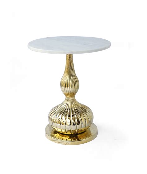 Peg Table Brass — Home Canvas