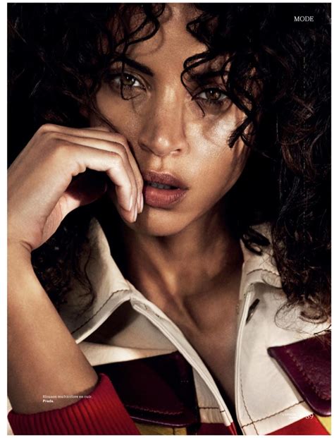 Noemie Lenoir Poses In Chic Styles For Lofficiel Switzerland