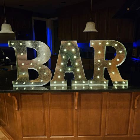 Bar Letters Package Website