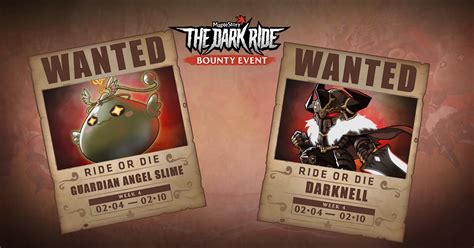 This Weeks Bounty Target Guardian Angel Slime And Darknell February