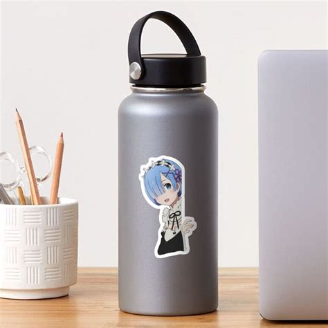 Rem Peeking Sticker For Sale By Rodentgorl Redbubble