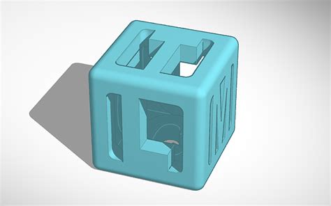 3d Design Dice Tom Tinkercad