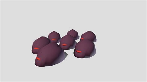 Minecraft Endermite Smooth 3d Model By 此帳號疑似異常 O3 77a00a6