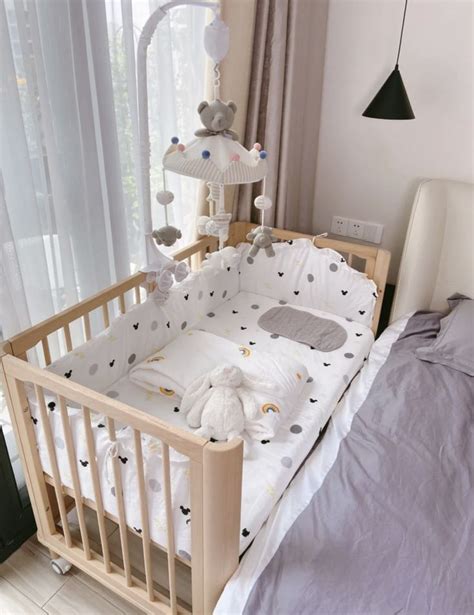 Infant Bed Cama Corral Para Bebes Colecho Para Bebe Muebles Para Bebe