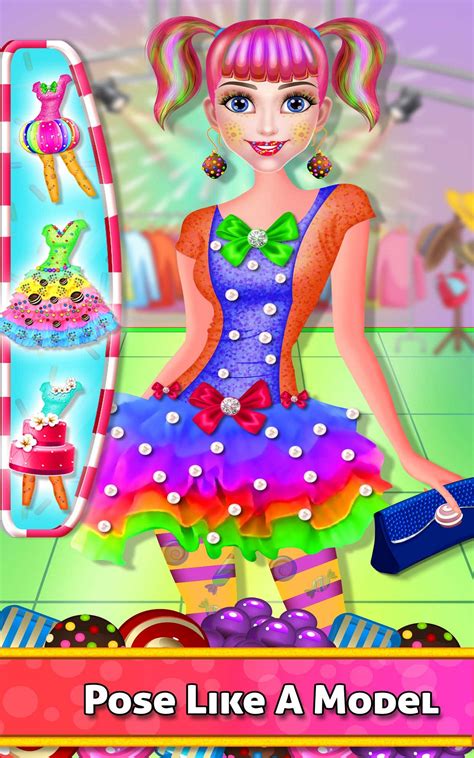 Candy Makeup Fashion Makeover Game Sweet Princess Dress Up Games For
