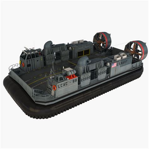 Zubr Class Hovercraft Free 3d Model 3ds Dds Free3d