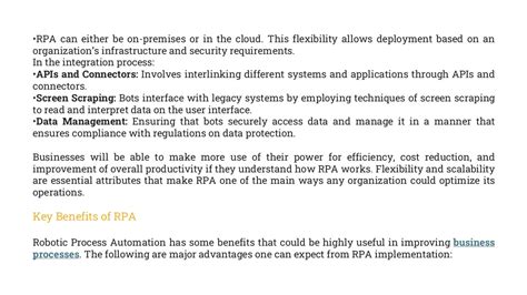 Ppt How Robotic Process Automation Rpa Is Revolutionizing Business Processes Powerpoint