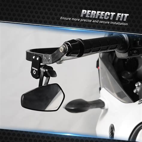 Bar End Mirrors Handguards Husqvarna Cnc Bar End Mirror Set 125401