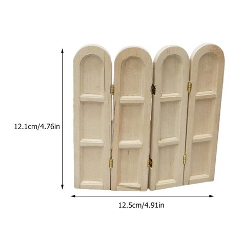 Mini Folding Screen Plaything House Adornment Mini Vicedeal