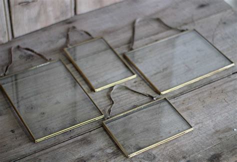 Small Photo Frames In Brass Closet And Botts