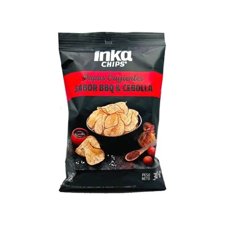 Inka Chips Papa Frita Sabor Bbq 30gr Rappi
