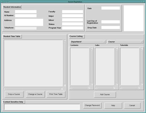 New Student Registration System