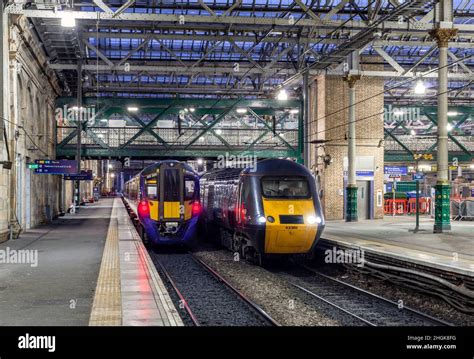 Crosscountry Trains Diesel High Speed Train And Scotrail Electric