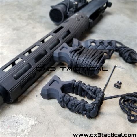 M Lok Tactical Foregrip Fore Grip Black Paracord Included For Mlok