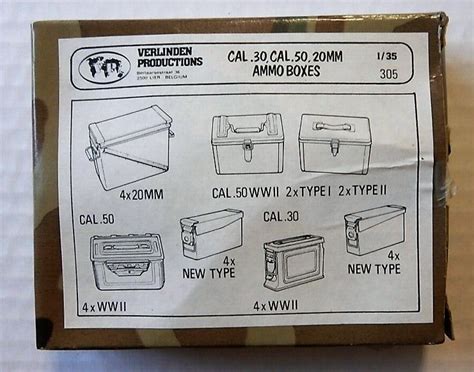 20mm Flat Ammo Can