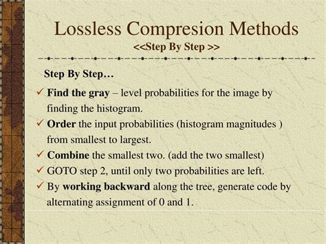 Ppt Chapter 5 Image Compression Lossless Compression Powerpoint