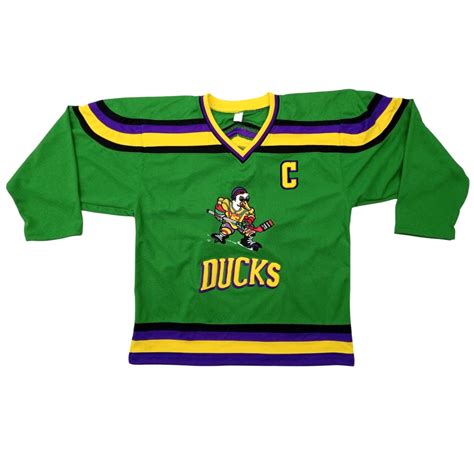 Charlie Conway 96 Ducks Hockey Jersey Embroidered Costume Mighty Movie