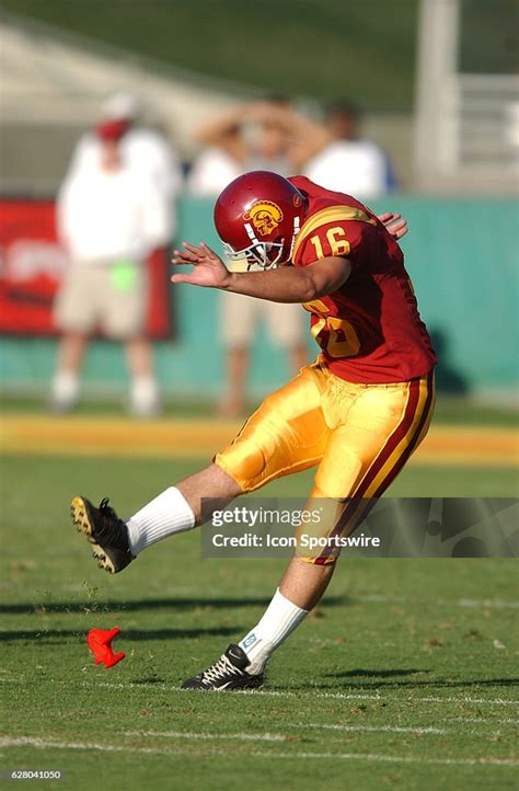 Ryan Killeen Of The Usc Trojans During The Trojans 24 17 Victory Photo Dactualité Getty