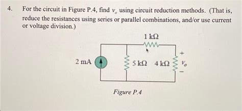 Solved For The Circuit In Figure P Find Vo Using Circuit Chegg