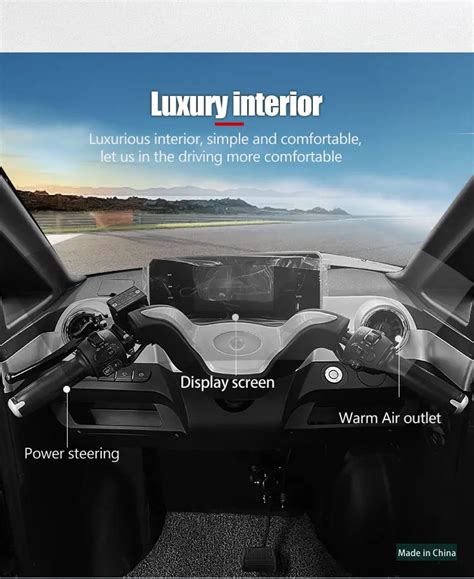 Keyu Adult Mini Electric Car No Drivers License Needed