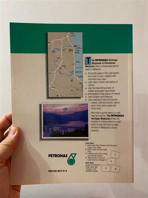 Petronas Heritage Mapbook Of Peninsular Malaysia Rm40 Post Add Rm10
