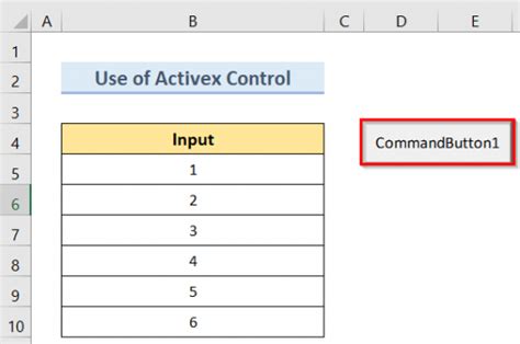 How To Use Activex Control In Excel With Easy Steps