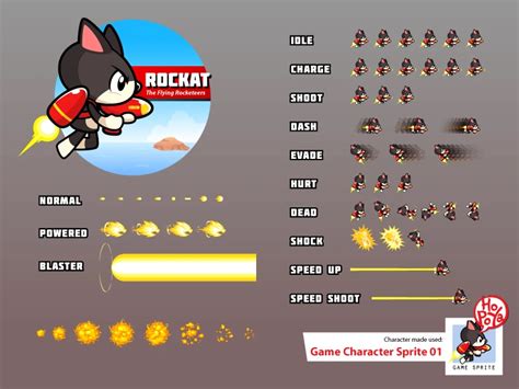 Game Character Sprite 01 Behance