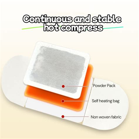 Mugwort Hot Moxibustion Patch 10pcs Henora