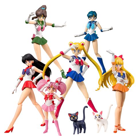Sh Figuarts Pack Sailor Moon Animation Color Edition
