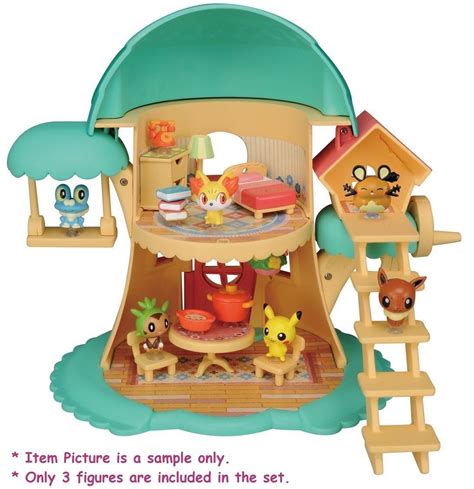 Nekomonja Popin Cookin — Takara Tomy Pokemon Pitapoke Tree House Play
