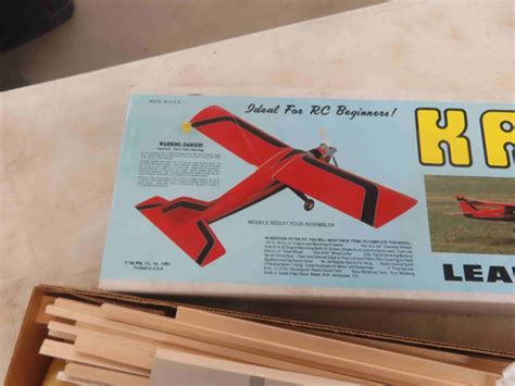 Kadet Mark Ii Rc Model Plane New Old Stock