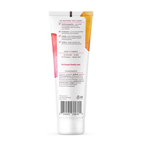 Dental Probiotic Prebiotic Mineral Toothpaste Bundle Strawberry