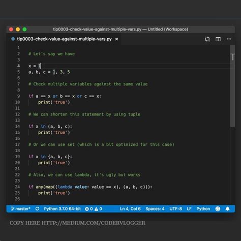 How To Test Multiple Variables In Python Python Introduction To