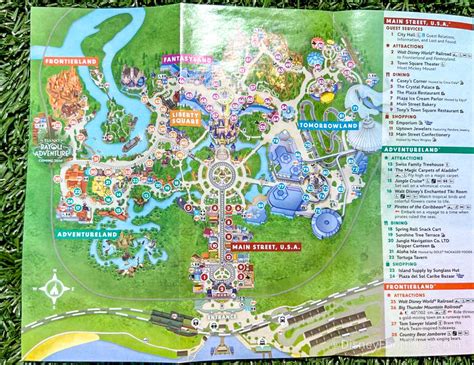 Magic Kingdom Map