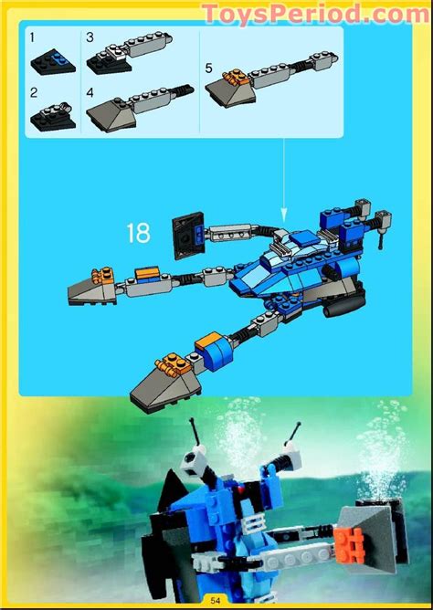 Lego 4099 Robobots Instructions And Parts List