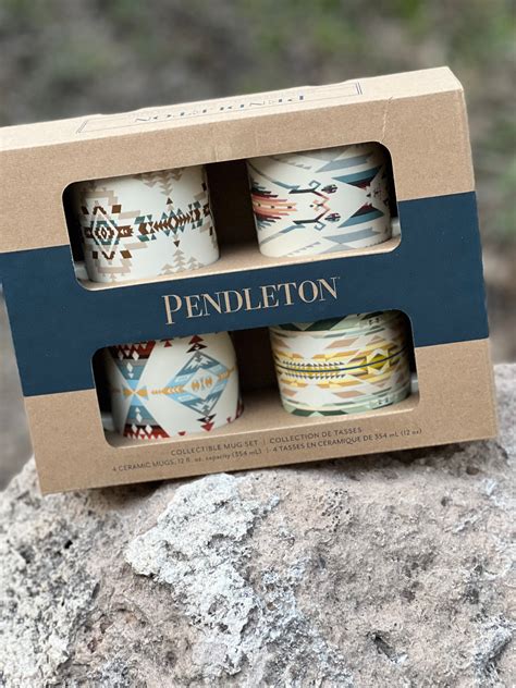 Pendleton Mug Set Of 4 Horse Creek Boutique
