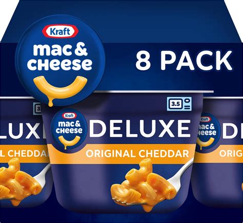 Kraft Deluxe Original Mac And Cheese Macaroni And Cheese
