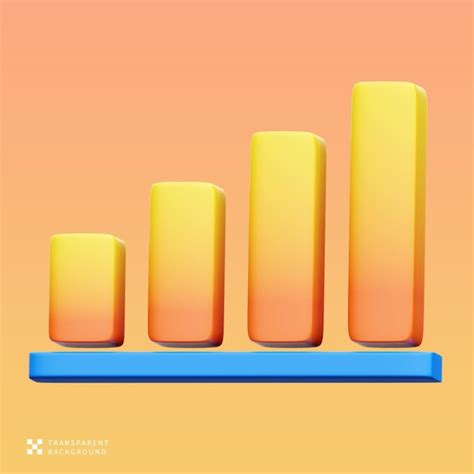 Premium Psd Psd Analytics Chart 3d Illustration