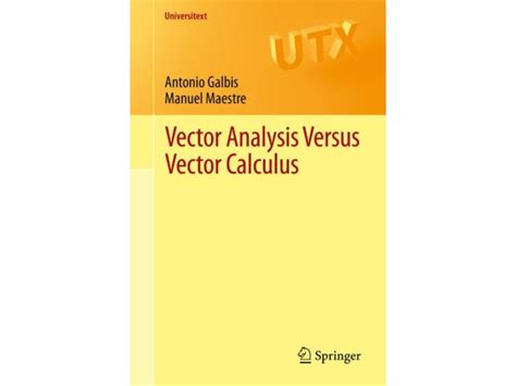 Vector Analysis Versus Vector Calculus Bookpath