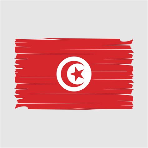 Tunisia Flag Vector 20166926 Vector Art At Vecteezy