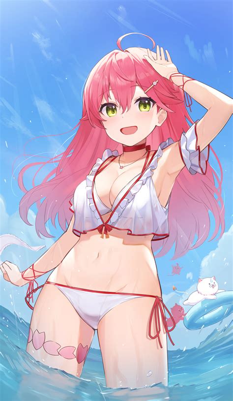 Mimihachi 35p Sakura Miko Sakura Miko Hololive Highres 1girl