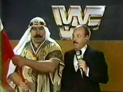 The Iron Sheik 1985 Oakland Promo Youtube