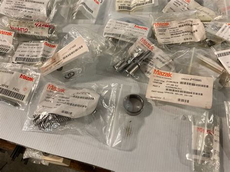 Lot Of New Misc Mazak Support Parts