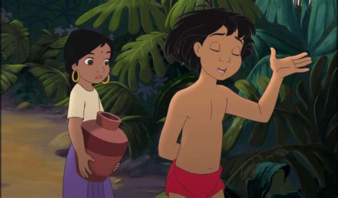 Image Mowgli And Shanti Are Both On The Lookout  Jungle Book Wiki Fandom Powered By Wikia