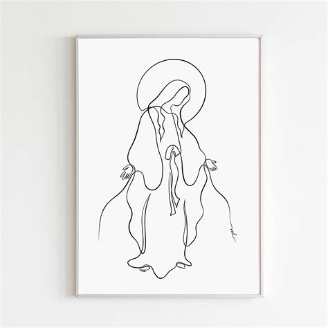Virgin Mary Drawings Artistic Depictions Of The Virgin Mary The