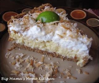 Coconut Lime Pie Recipe