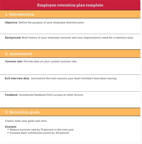 Employee Retention Plan Template Successfully Retain Top Talent Hibob
