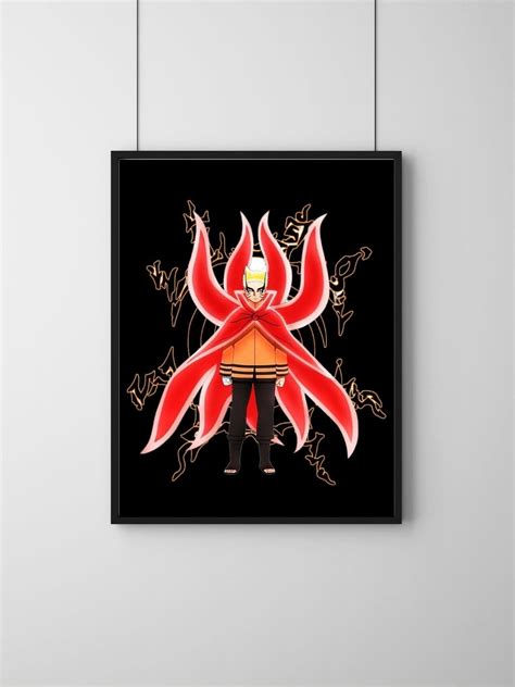Naruto Uzumaki Nine Tails Chakra Mode Chibi Naruto Kurama Etsy Naruto Uzumaki Nine Tails Chakra Mode Chibi Naruto Kurama Etsy