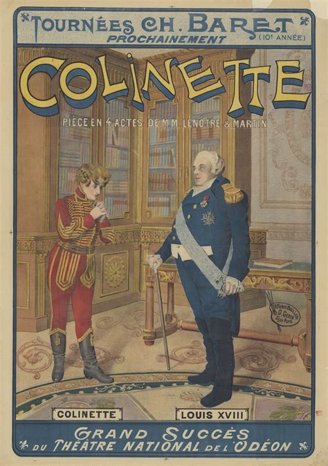 Tournées Ch Baret… Colinette Artvee