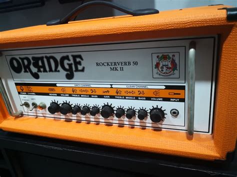Orange Rockerverb Mkii Amplifier Hobbies And Toys Music And Media
